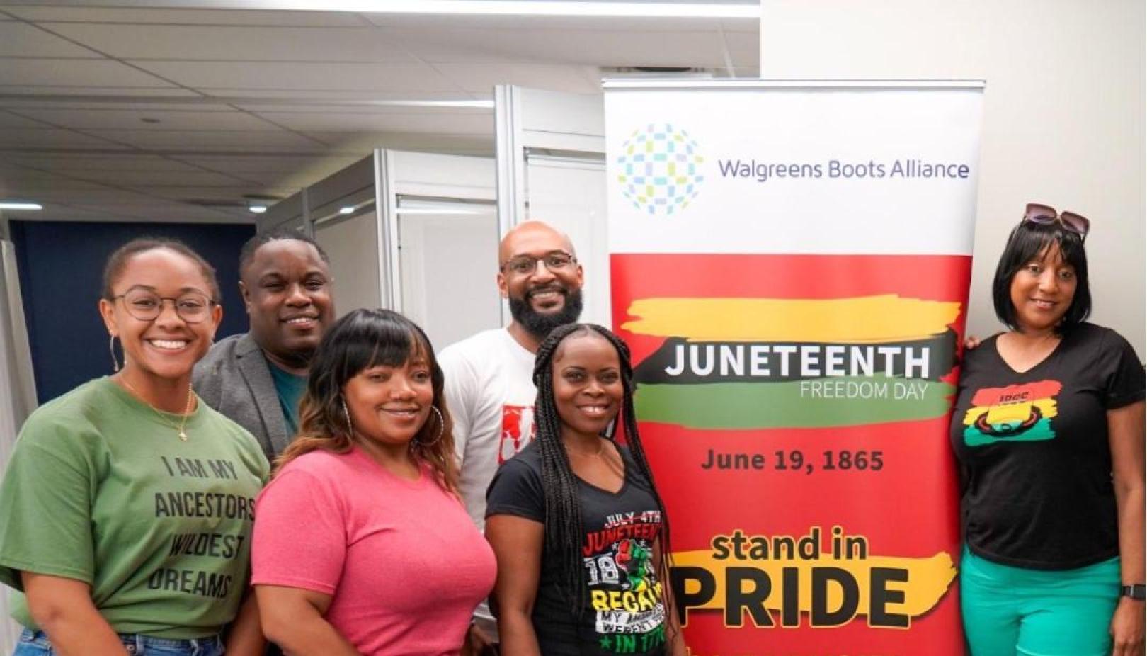 Team members at WBA’s Freedom Is Juneteenth Celebration | Walgreens ...