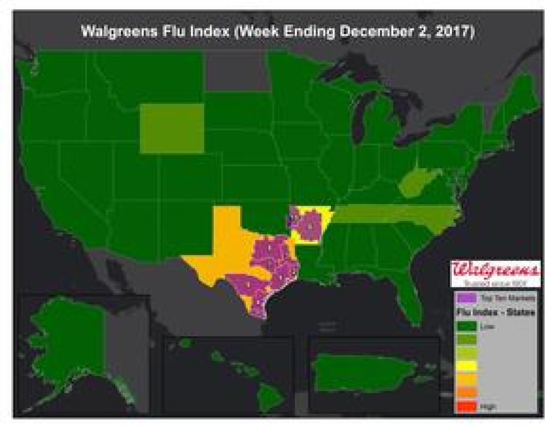 Walgreens Launches Flu Index™ for 2017-18 Season | Walgreens Boots Alliance