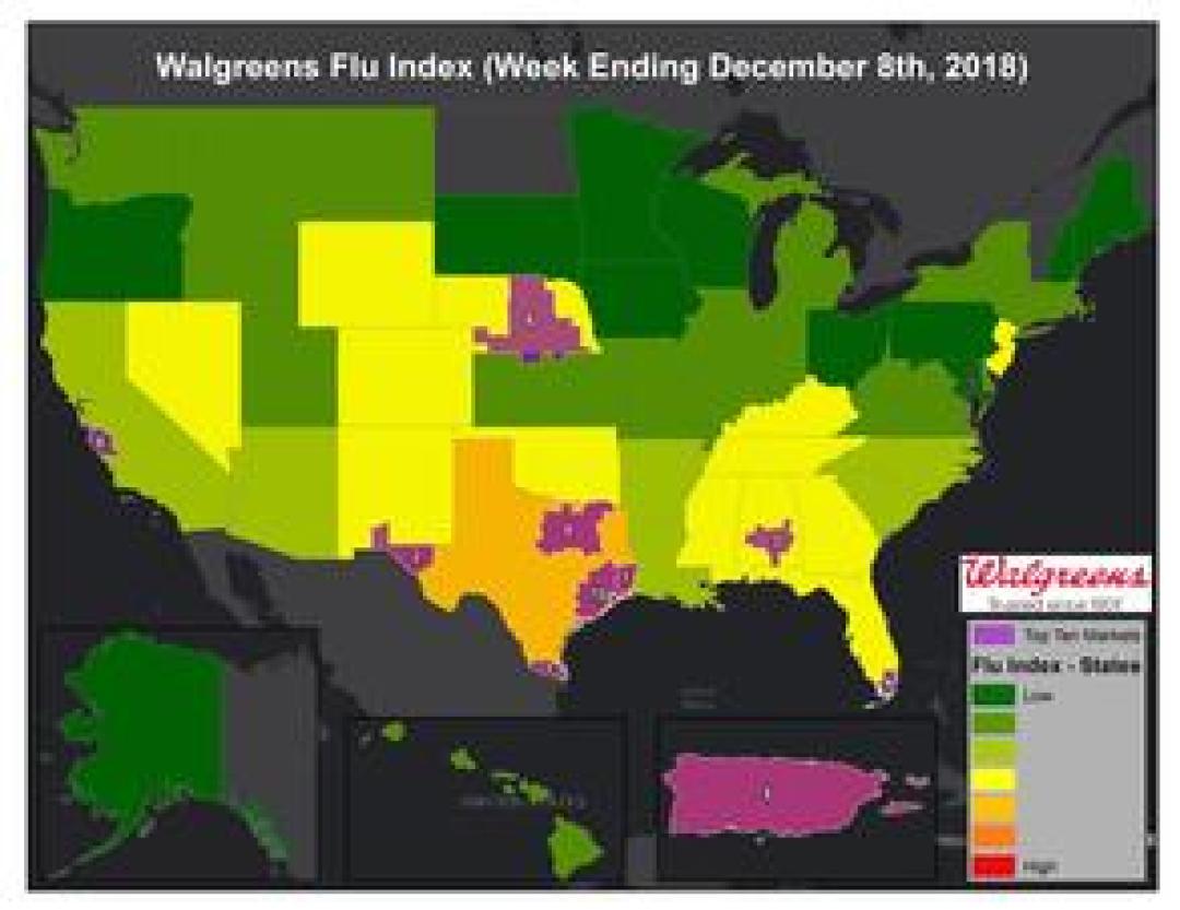 Walgreens Launches Flu Index™ for 2018-2019 Season | Walgreens Boots ...