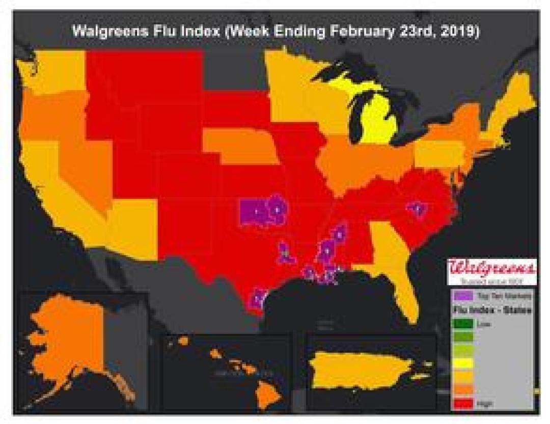 Oklahoma City, Okla. and Greensboro, N.C. Take Top Spots for Flu ...
