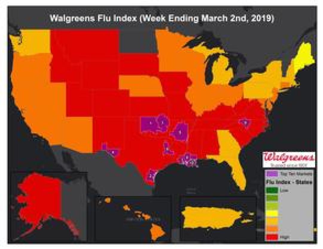 The Midwest Sees Flu Activity Gains | Walgreens Boots Alliance