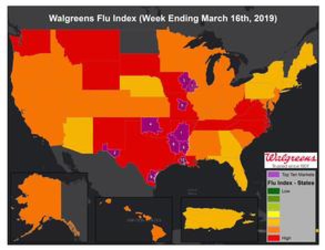 Washington, Michigan and Wisconsin See Flu Activity Gains | Walgreens ...
