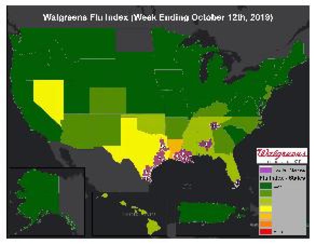 Walgreens Flu Index® Helps Communities Keep a Pulse on the 2019-2020 ...