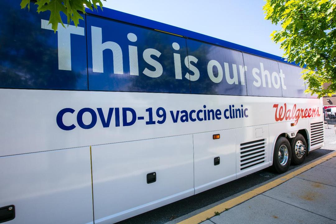 Walgreens Mobile Clinic Administers COVID-19 and Flu Vaccines at ...