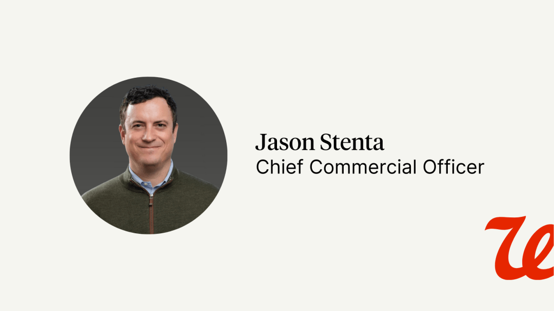 Walgreens Appoints Jason Stenta as SVP and Chief Commercial Officer ...
